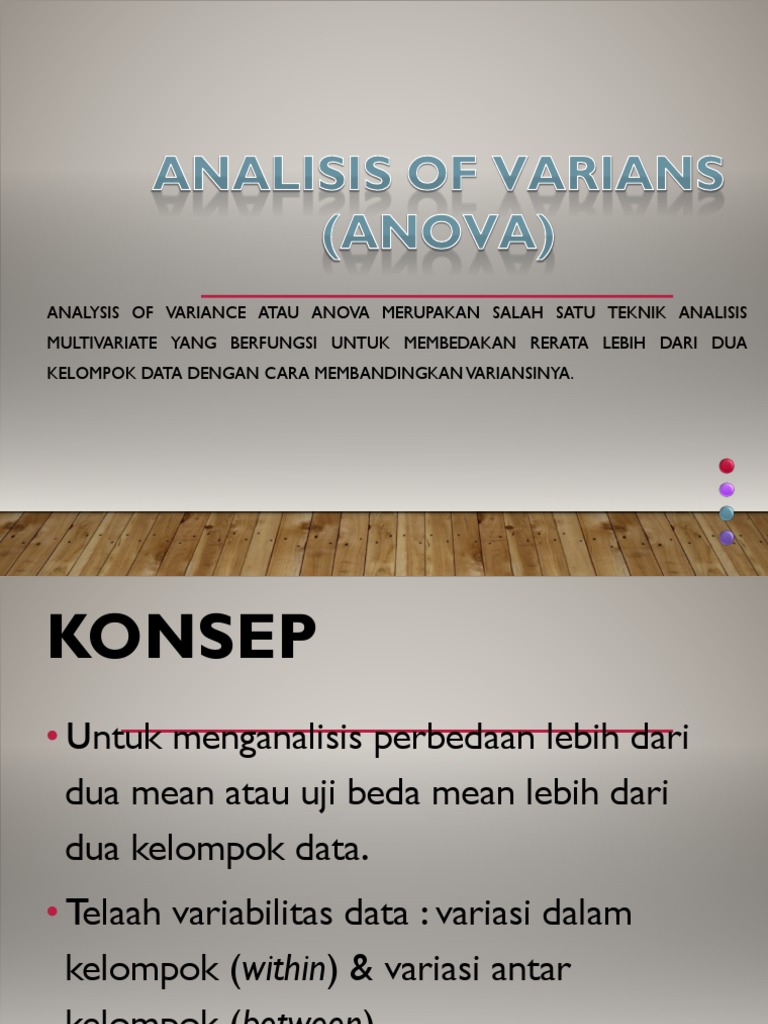 Uji Anova 2021 Pdf Pdf