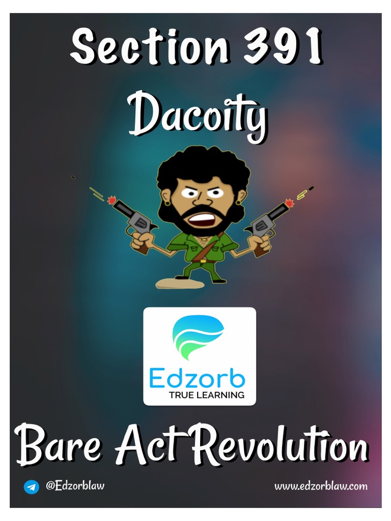 Law - DACOITY | PDF | Social Science