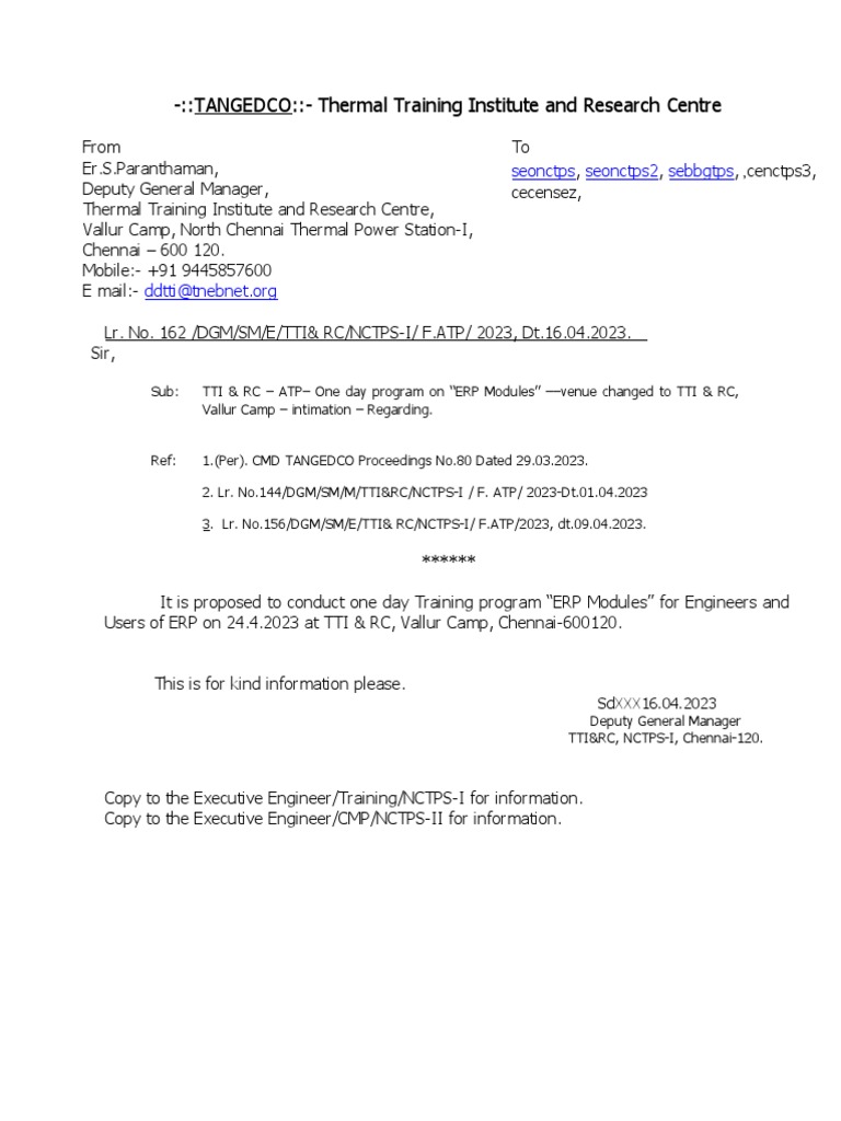 venue change R1 | PDF