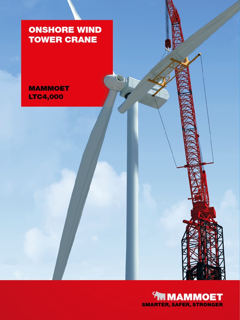 MMT LTC4000 | PDF | Crane (Machine) | Wind Turbine