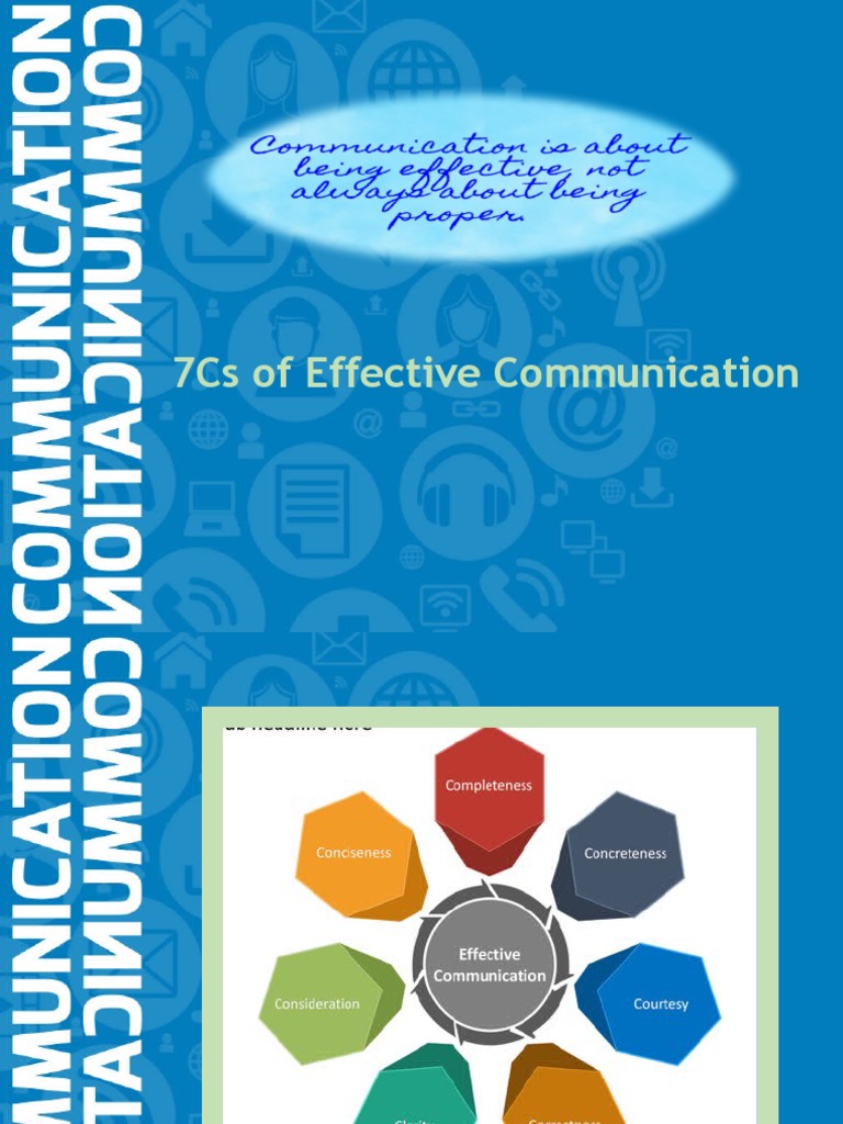 7Cs of Communication | Download Free PDF | Communication | Information