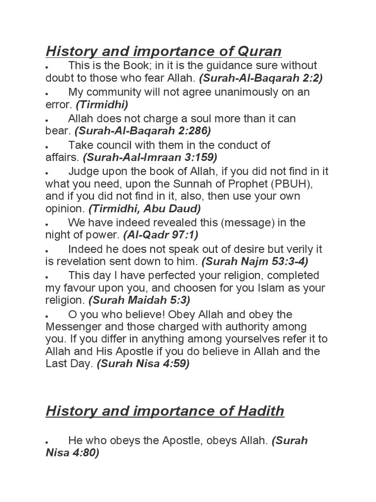 The Life and Teachings of the Prophet Muhammad (PBUH): An Overview ...