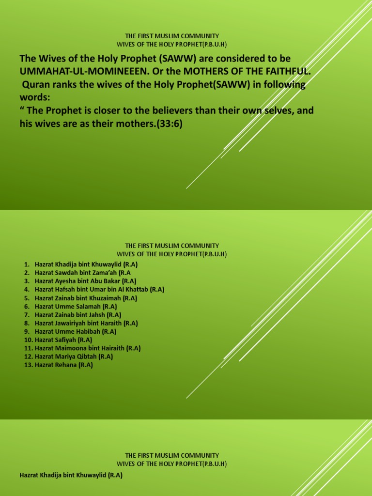 First Islamic Community | PDF | Ali | Muhammad