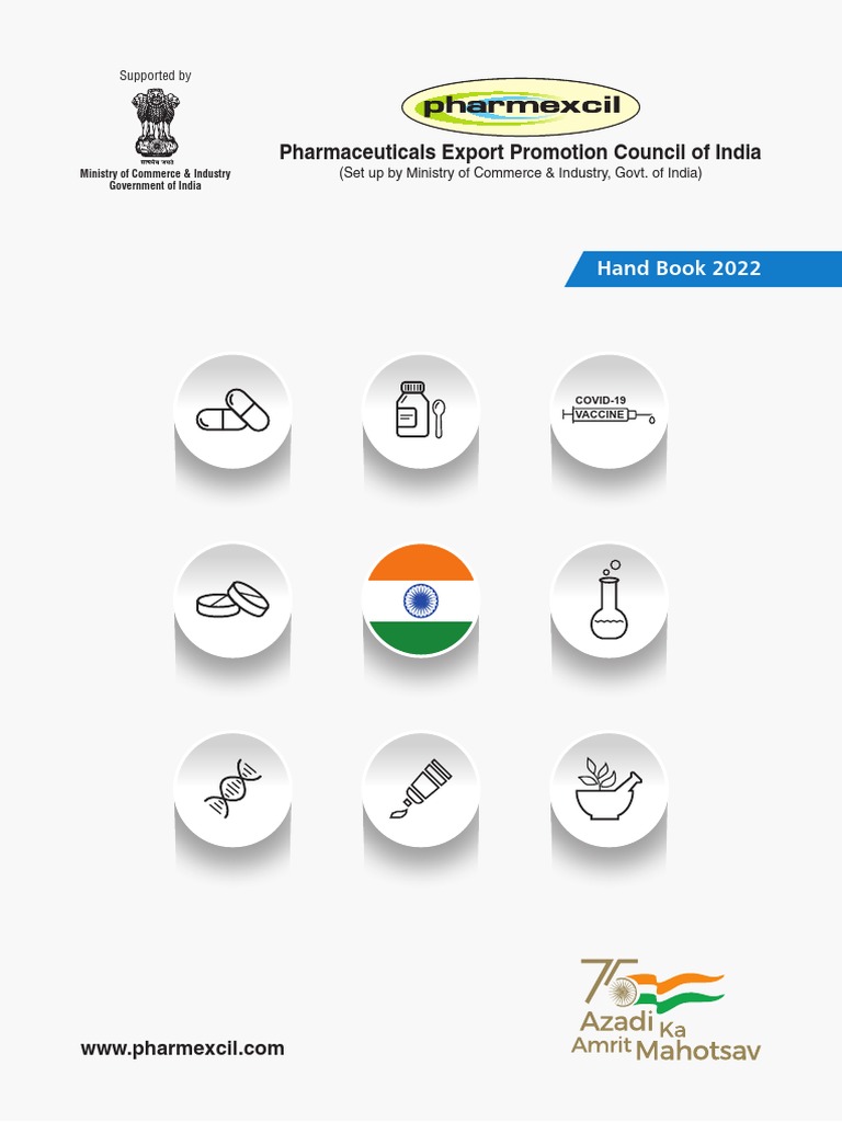 Pharmaceuticals Export Promotion Council of India: Hand Book 2022 | PDF ...