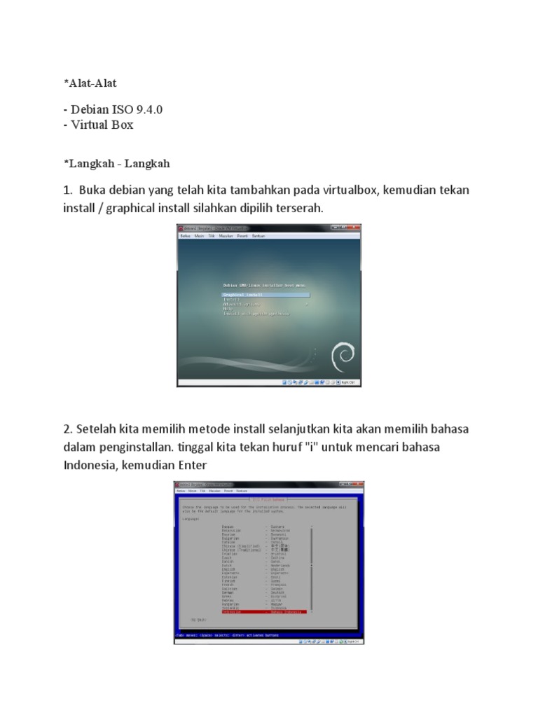 Install Debian | PDF