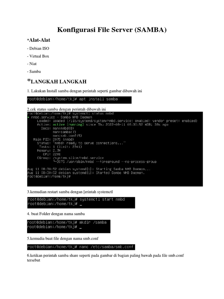 File Server Dan Web Server | PDF