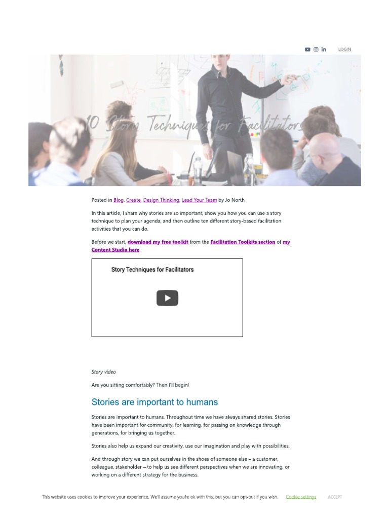 Storytelling Workshops | PDF
