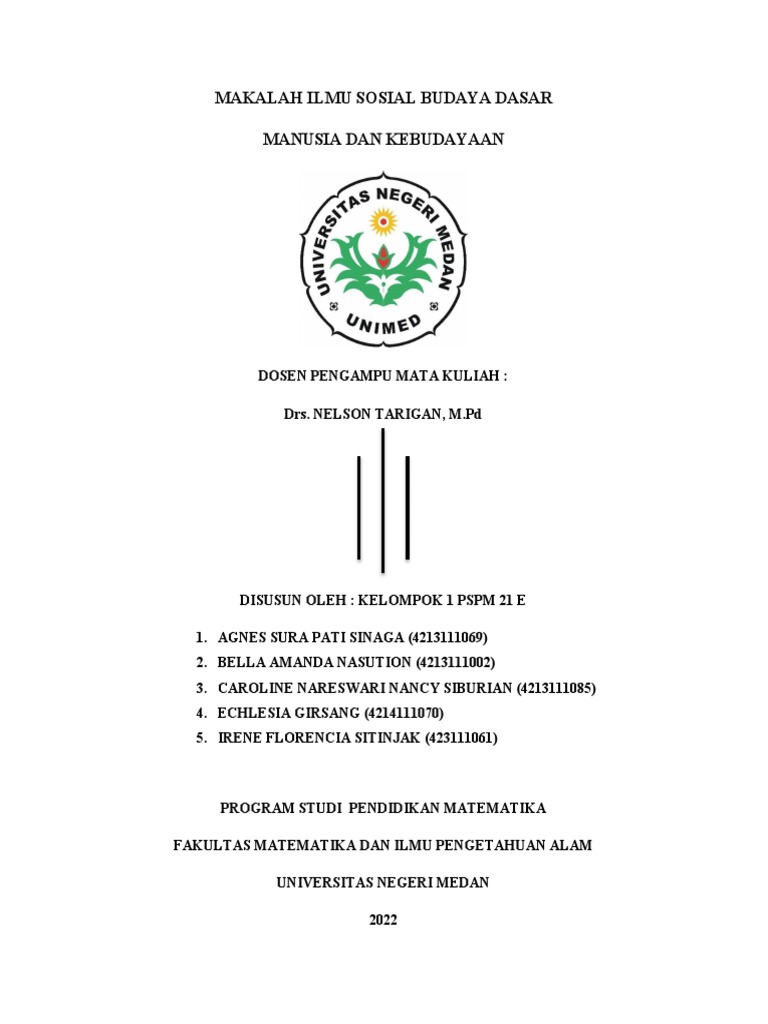 Makalah Isbd Kel 1 | PDF | Sejarah