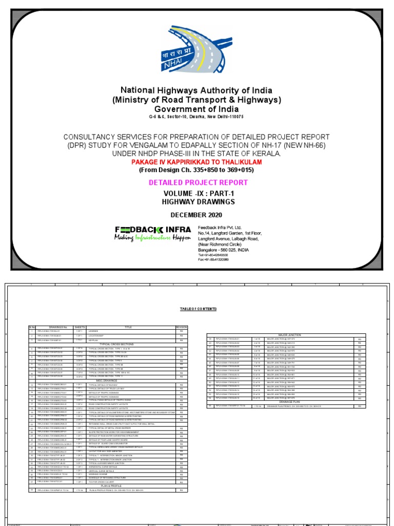 National Highways Authority of India (Ministry of Road Transport ...