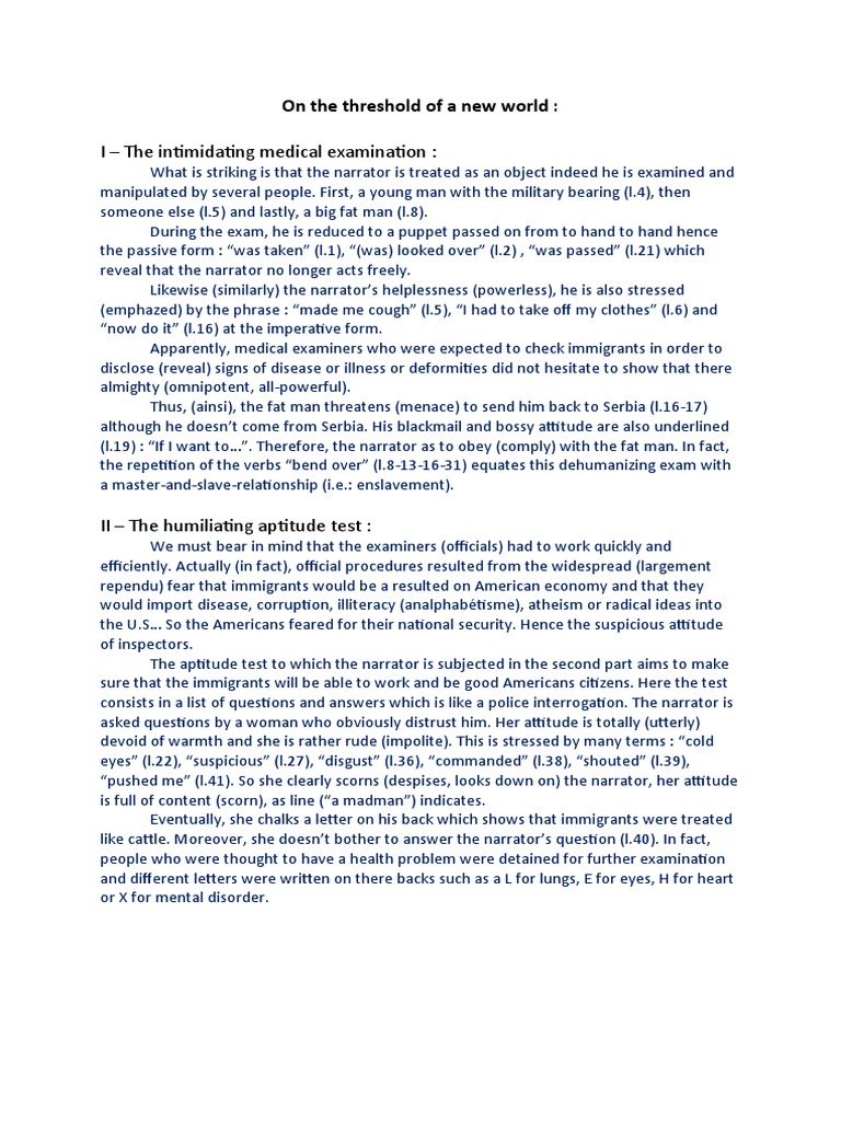 On The Threshold of A New World | PDF