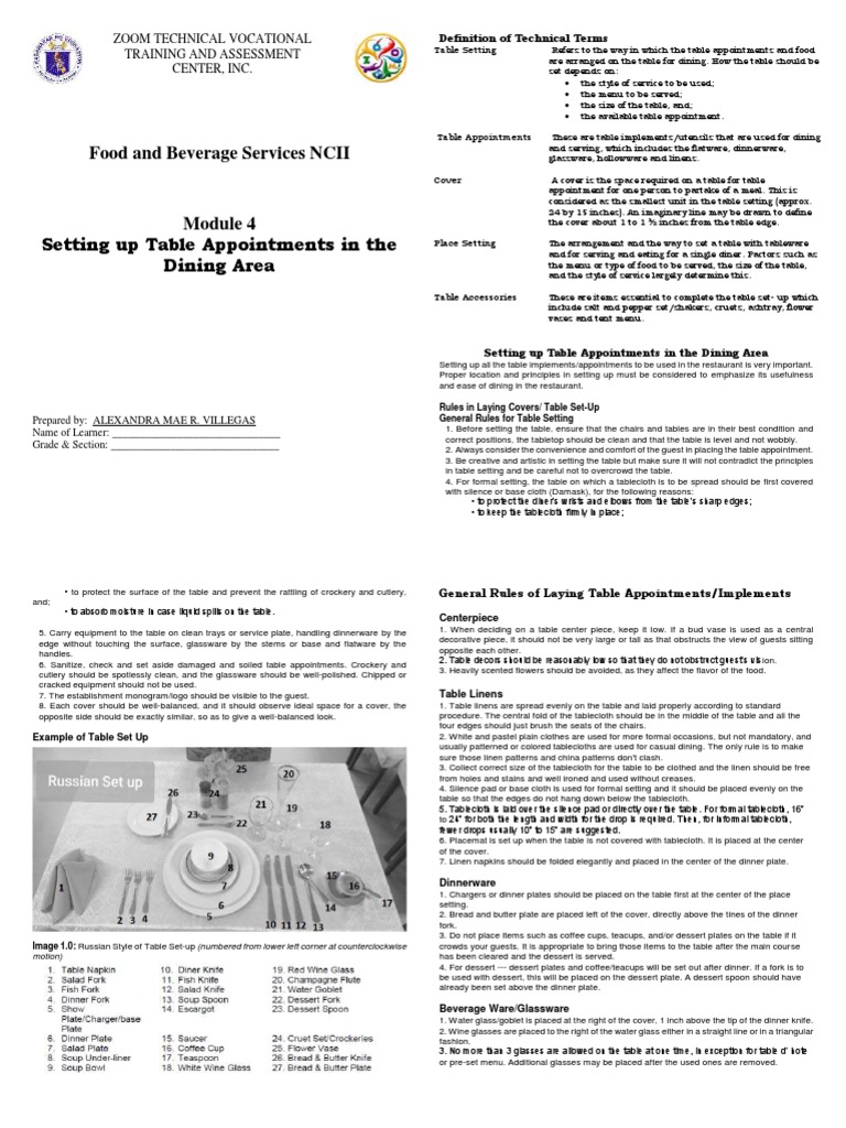FBS M4 | PDF | Tableware | Hors D'oeuvre
