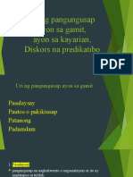 Hugnayang Pangungusap | PDF