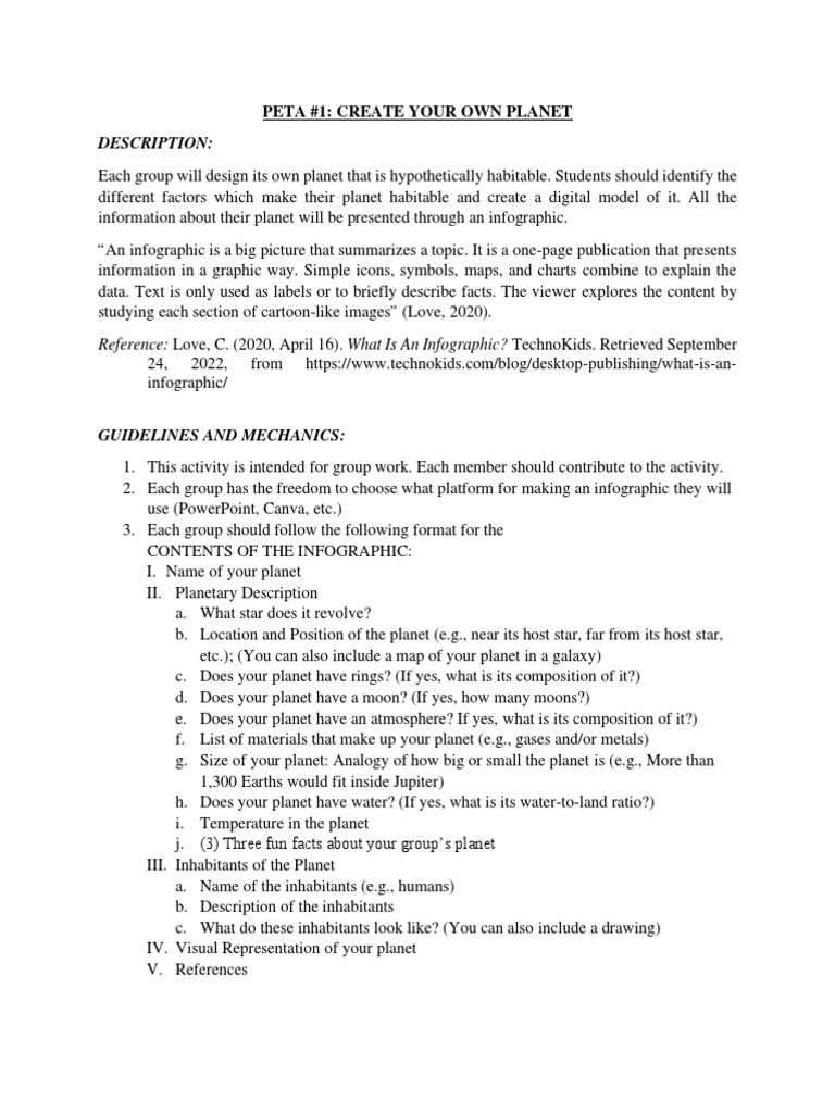 Earth and Life Science - Peta # 1 | PDF | Infographics | Planets