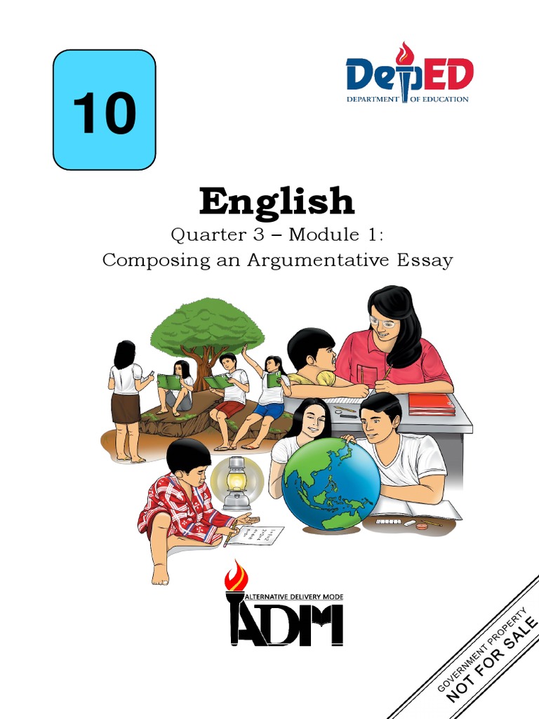English10 Q3 Module 1 | PDF | Essays | Argument