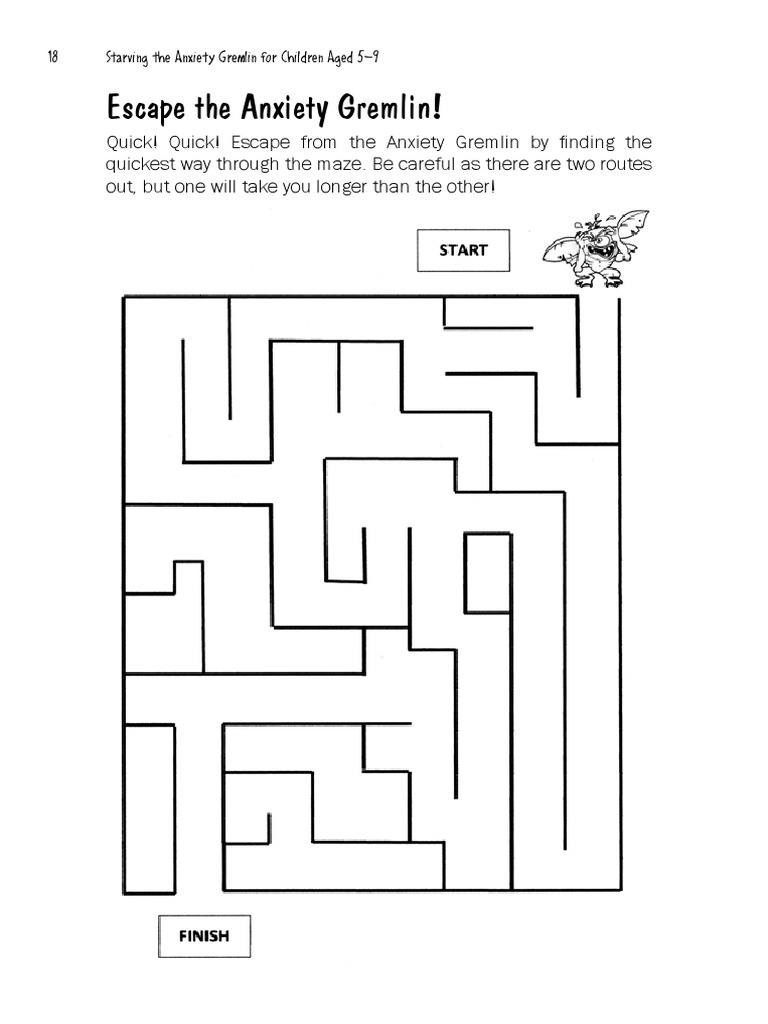 Starving the Anxiety Gremlin for Children Aged 5-9_ A Cognitive ...