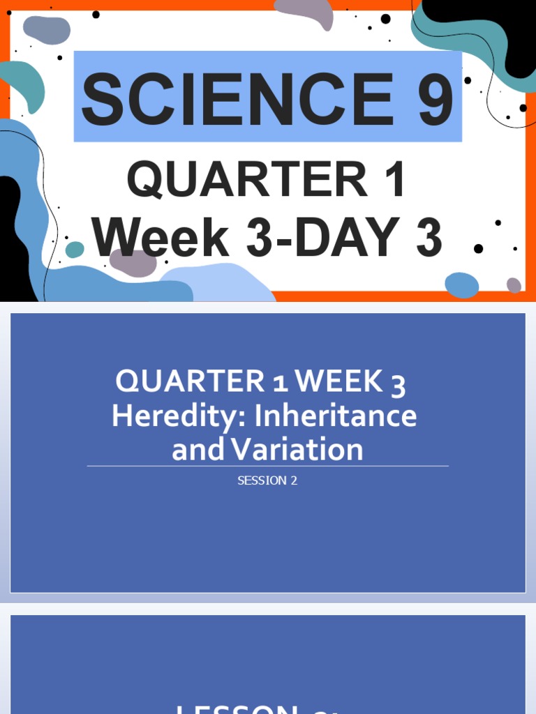 Q1W3 LESSON3 Codominance | PDF | Dominance (Genetics) | Genotype