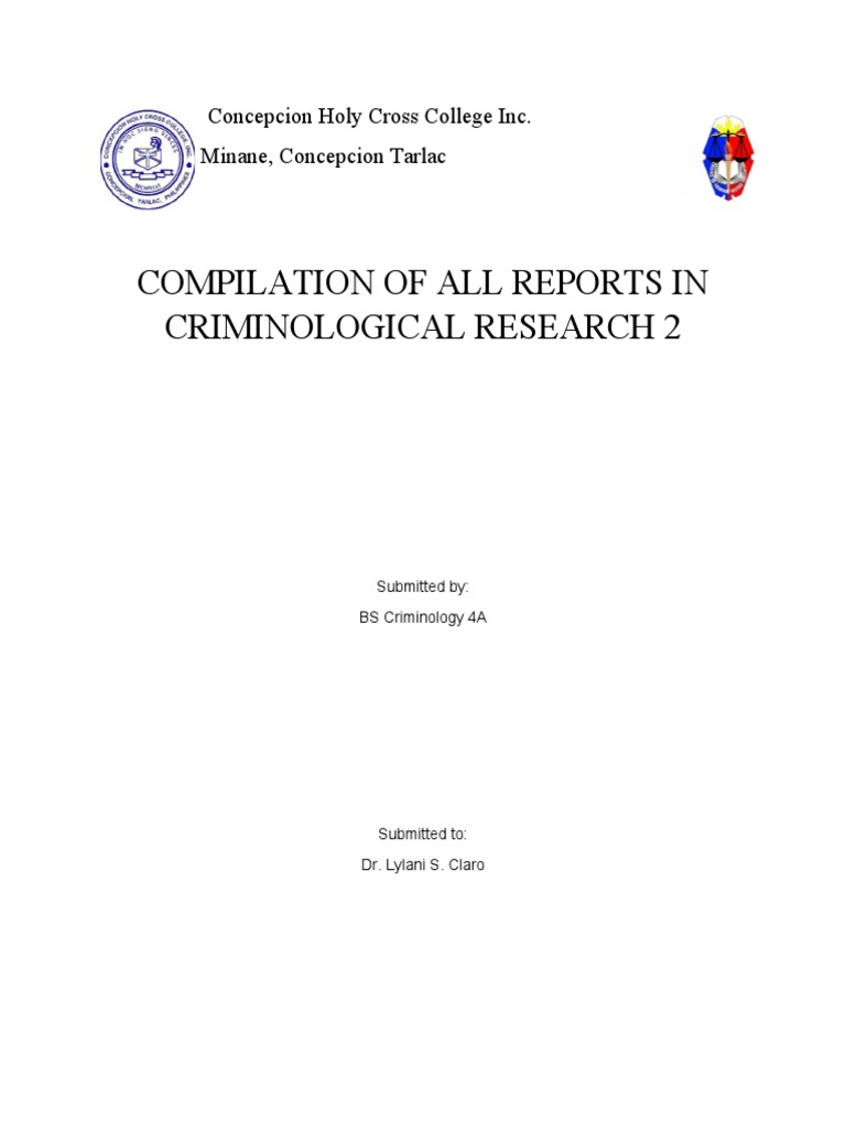 Compilation of All Reports | PDF | Qualitative Research | Quantitative ...