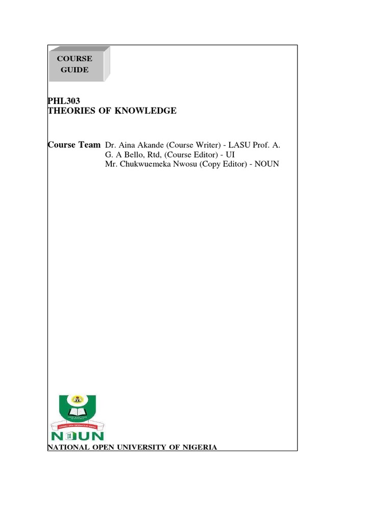 Types of Knowledge | PDF | Epistemology | Knowledge