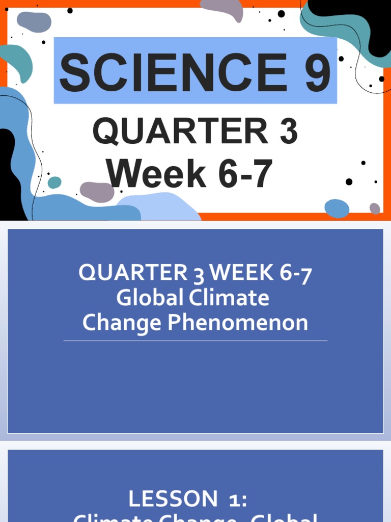 Climate Change for 9th Graders | PDF | Greenhouse Gas | Greenhouse Effect