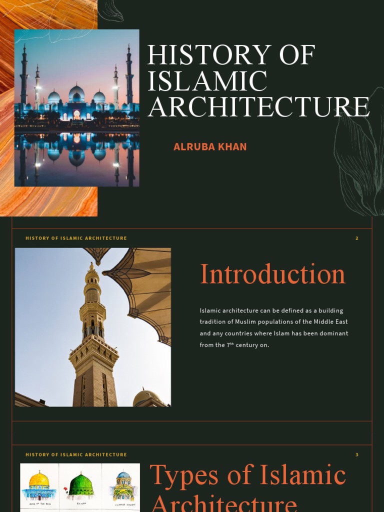 HISTORY OF ISLAMIC ARCHITECTURE | PDF