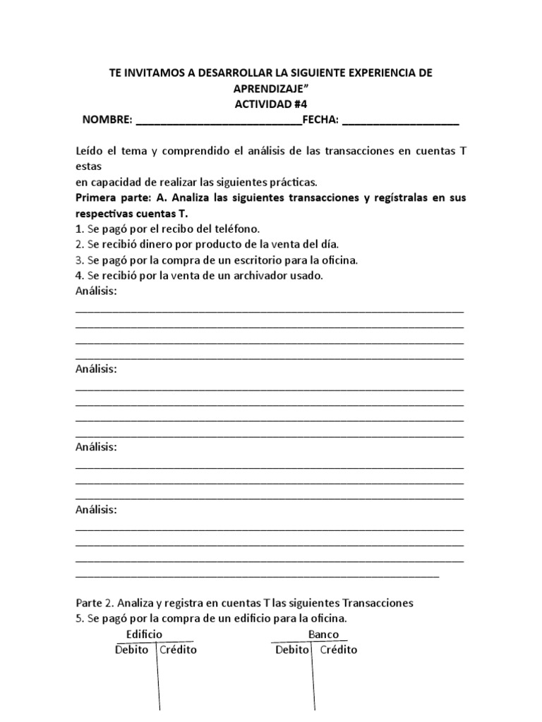 Actividad #4 Contabilidad 10 Eudis | PDF Actividad #4 Contabilidad 10 Eudis | PDF