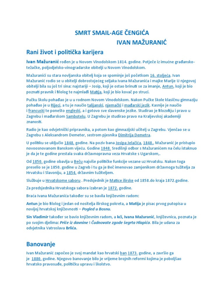 Smrt Smail-age UČENICI | PDF