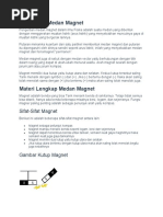 Magnet dan Medan Magnet dalam Fisika | PDF