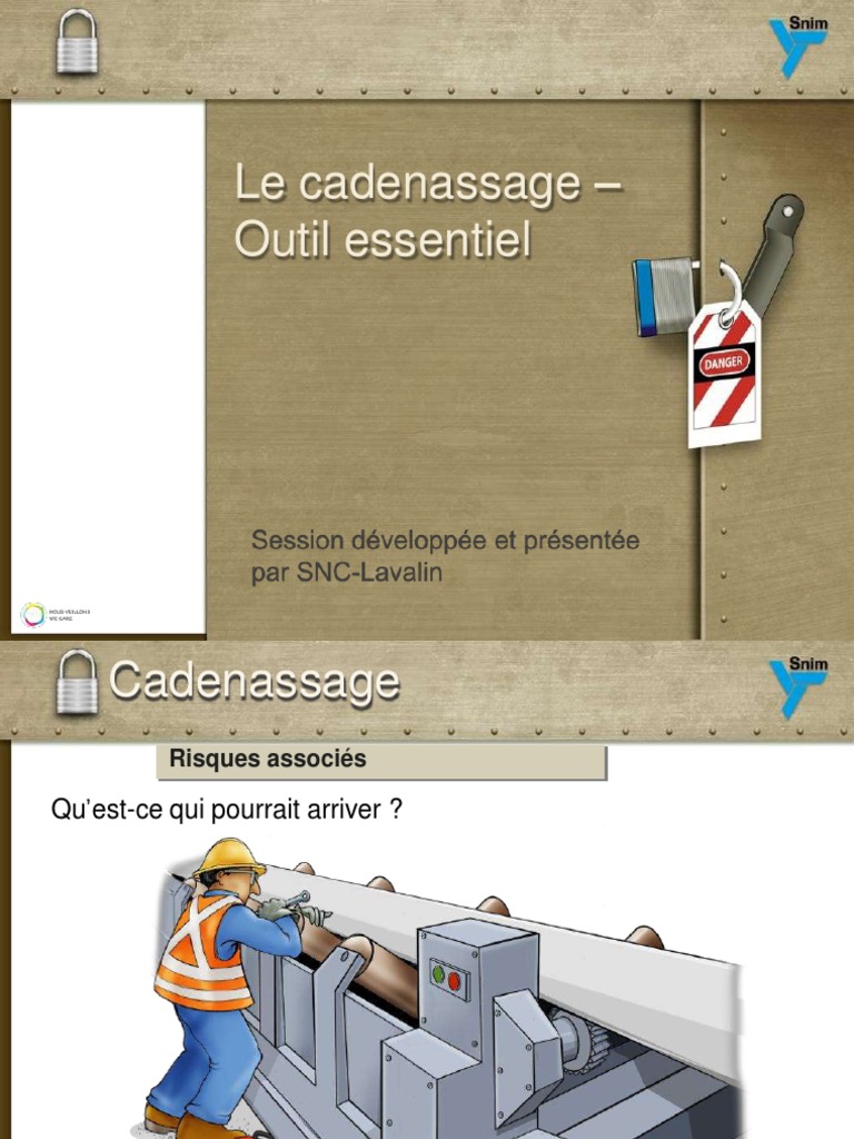 Procédure de cadenassage simple | PDF