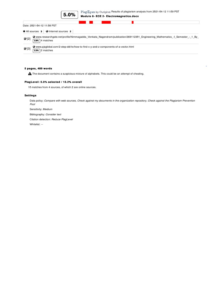 PSmarkup - Module 8 ECE 2 Electromagnetics | PDF