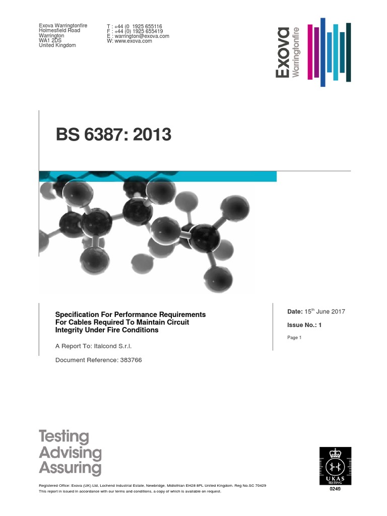 BS-6387-2013-pdf-1 Report | PDF | Electrical Resistance And Conductance ...