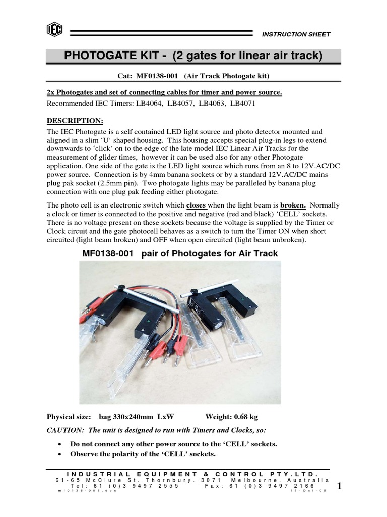 PHOTOGATE | PDF | Ac Power Plugs And Sockets | Electronic Engineering