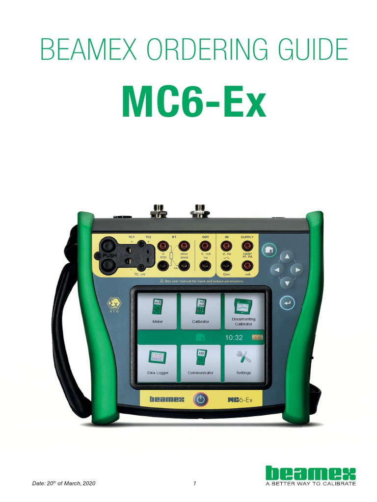 MC6-EX Ordering Guide | PDF | Electrical Connector | Personal Computers