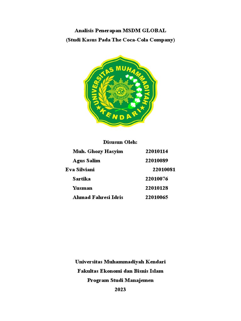 Kelompok 5 MSDM GLOBAL FIX | PDF