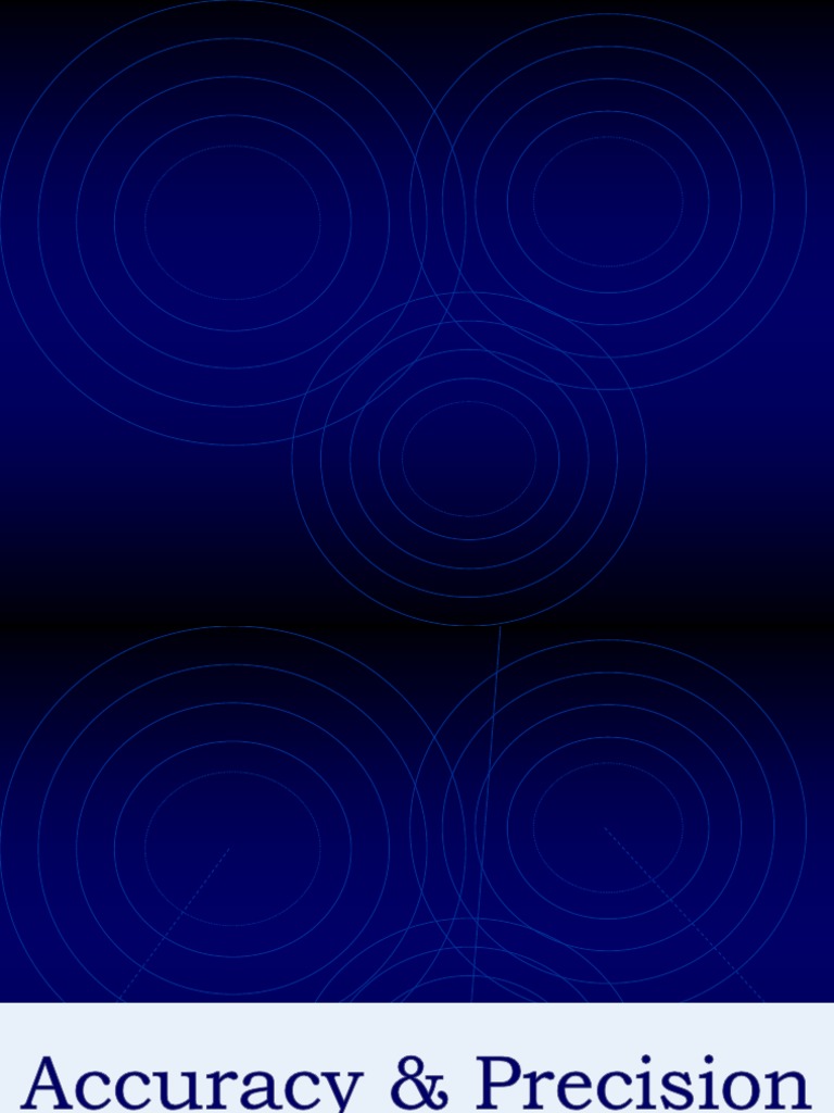 Accuracy and Precision | PDF | Teaching Methods & Materials | Home & Garden