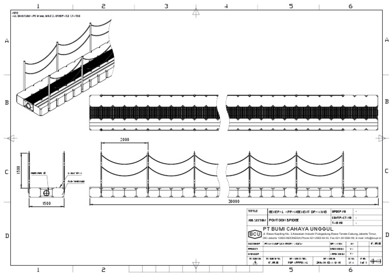 PT Bumi Cahaya Unggul: All Dimension Are in MM, Unless Otherwise Stated ...