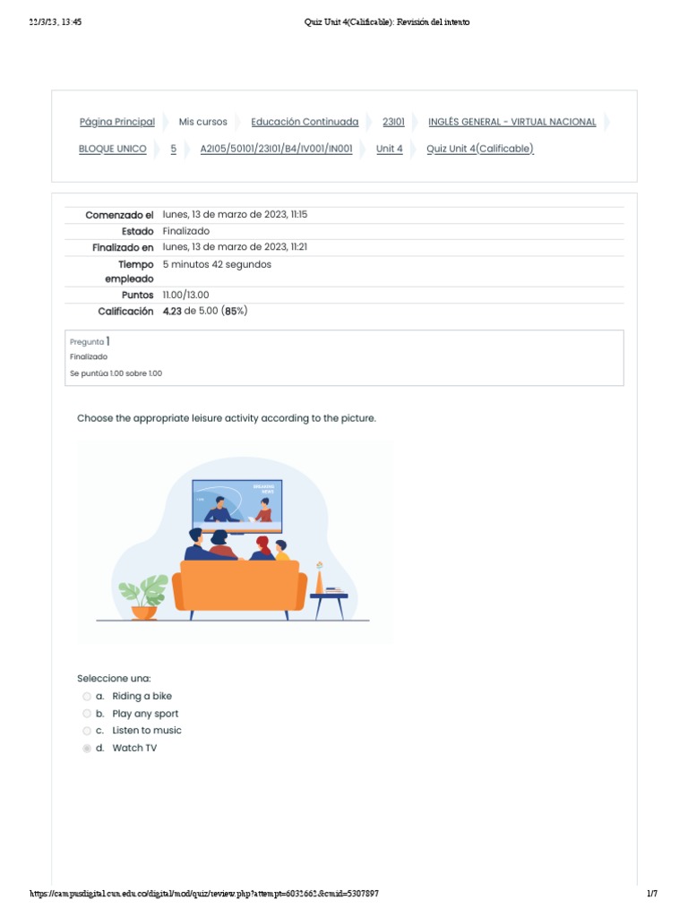 Quiz Unit 4 B2 | PDF | Self-Improvement | Wellness
