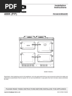 Rayburn 355SFW Cooker User Guide | PDF | Chimney | Boiler