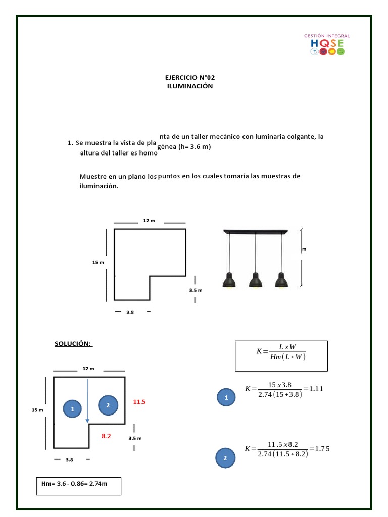 EJERCICIO #02 ILUMINACIÓN Enero 2023 | PDF