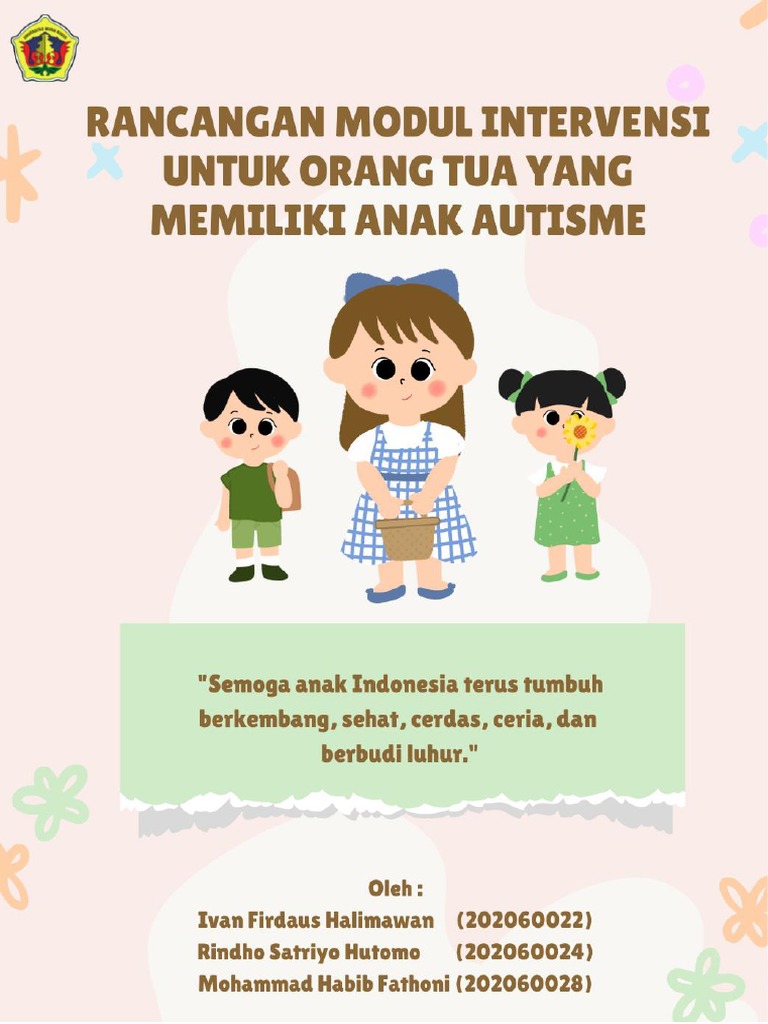 Modul Intervensi Autisme untuk Orang Tua | PDF