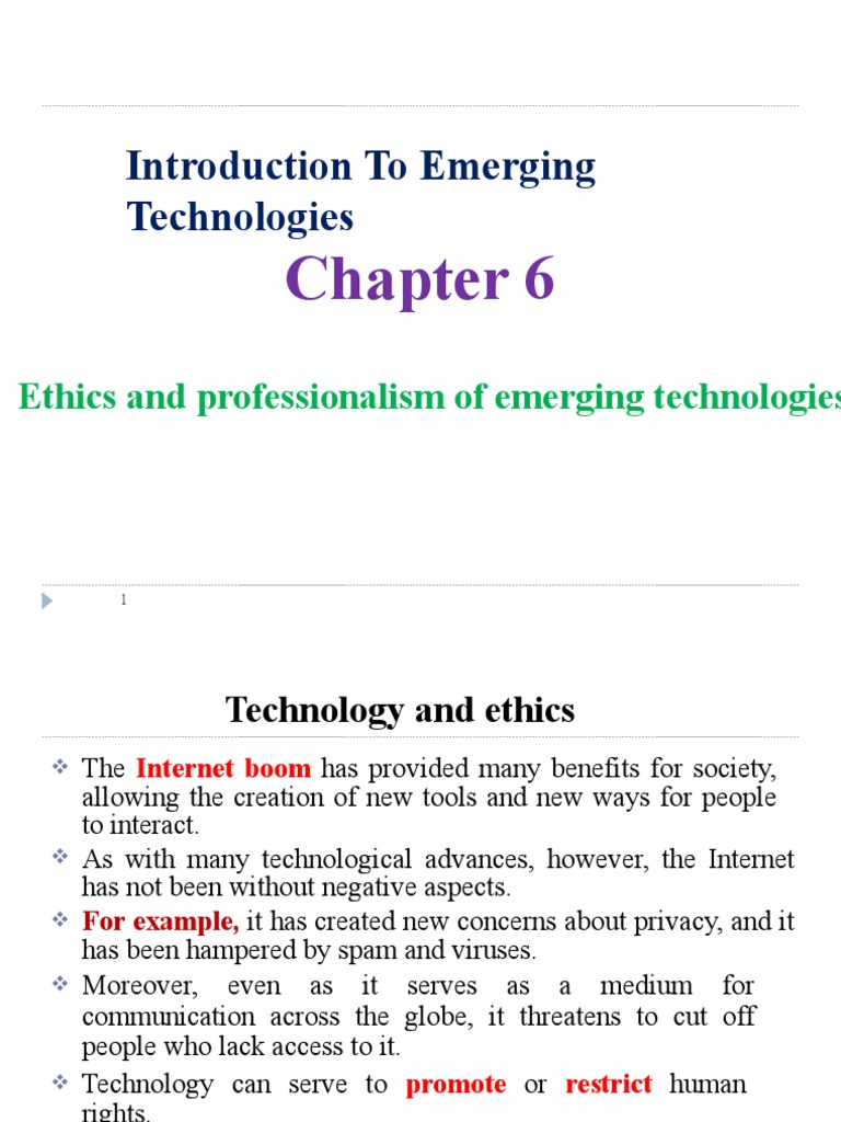 Introduction To Emerging Technologies | PDF | Computer Security | Security