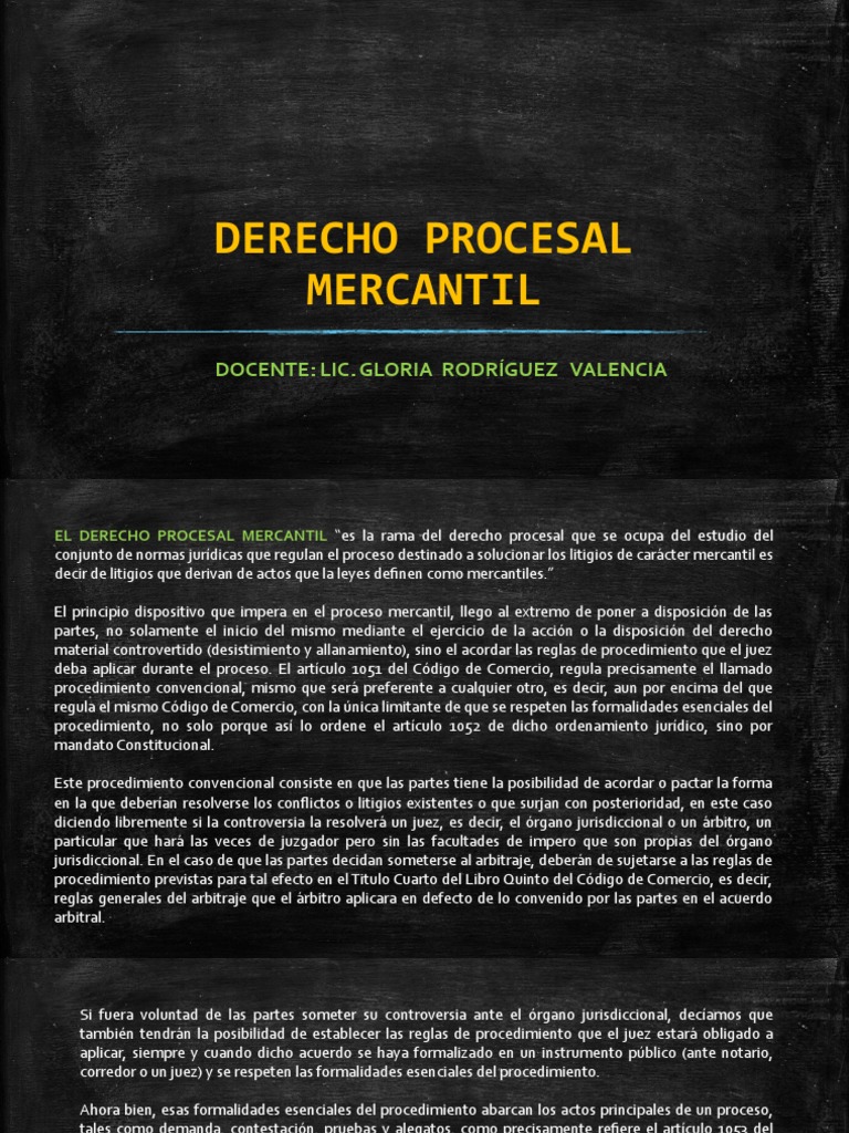Derecho Mercantil Ii | PDF | Jurisdicción | Ley procesal