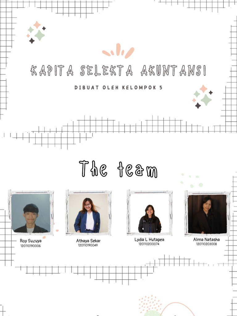 Presentasi Laporan Modul 2 Kapita Selekta - Kelompok 5 | PDF | Bisnis | Pengelolaan Keuangan & Uang