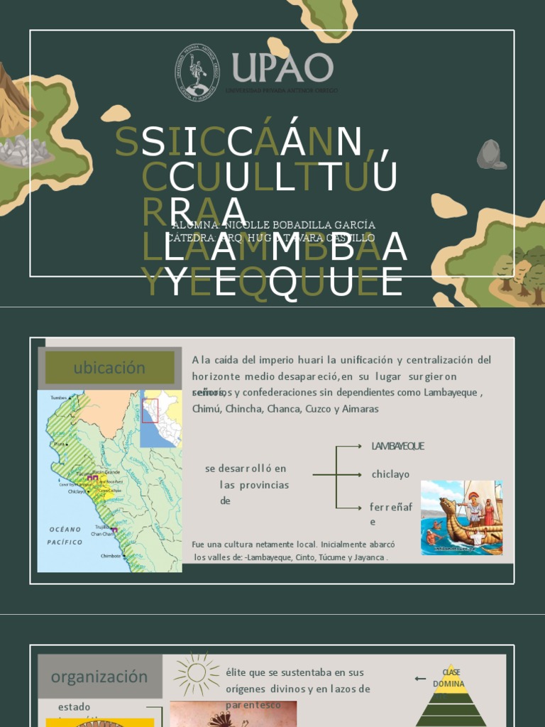 CULTURA SICÁN (1) | PDF | Perú | Antropología cultural