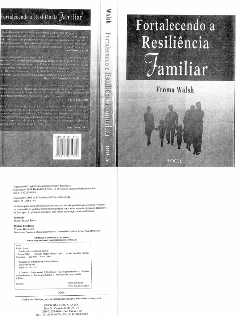 Froma Walsh Fortalecendo A Resiliência-1 | PDF