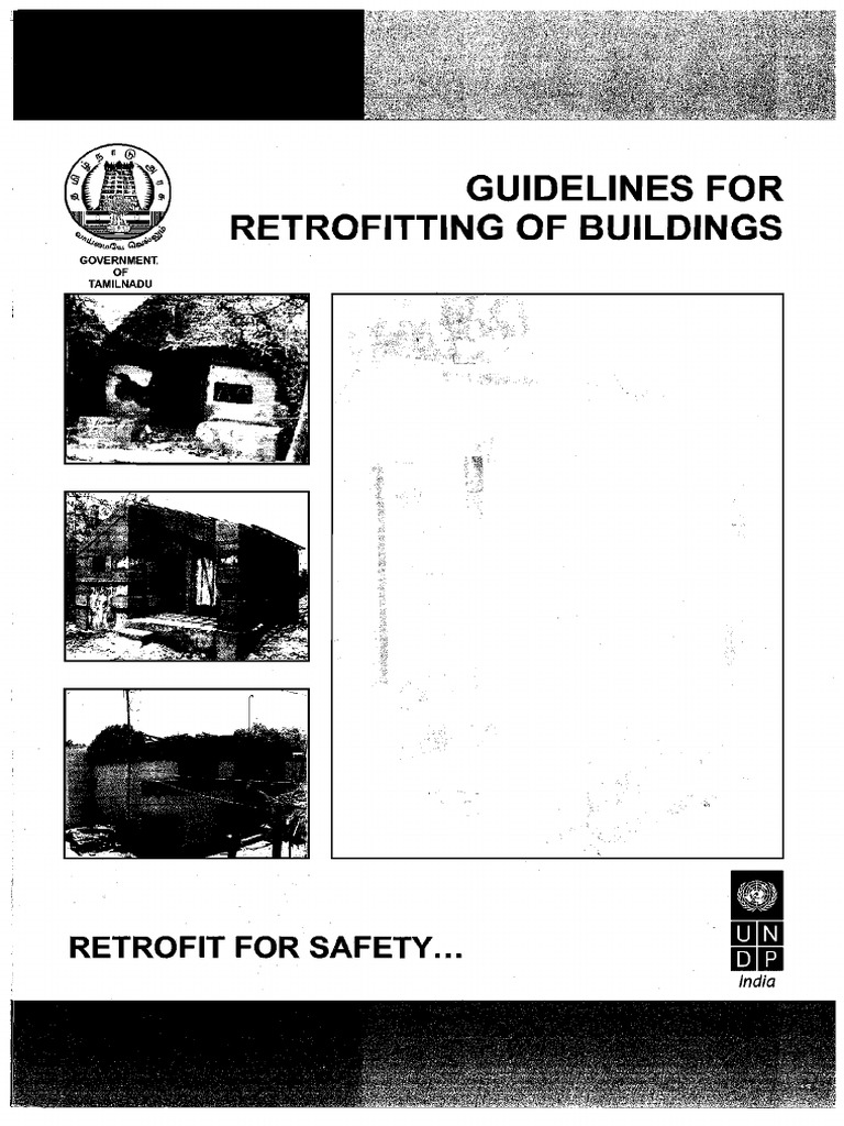 GUIDELINES FOR RETROFITTING OF BUILDINGS | PDF | Concrete | Building ...