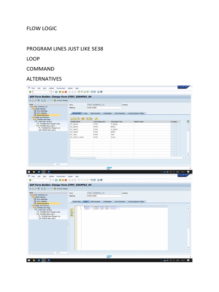 Flow Logic Program Structure Guide | PDF