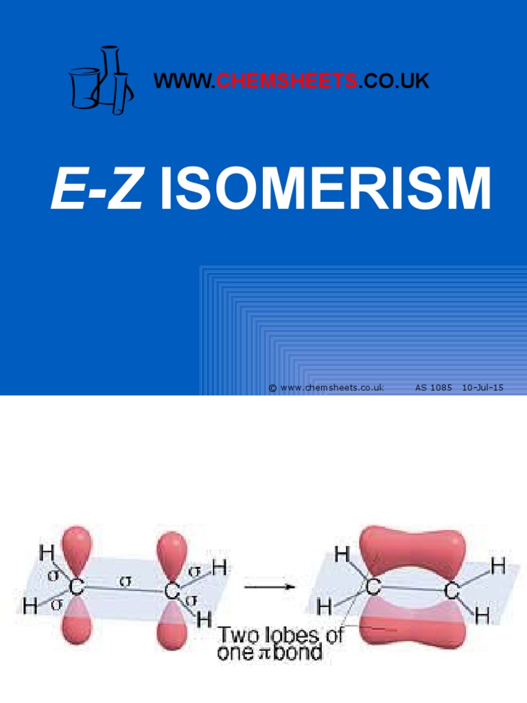 E-Z Isomerism: Www. .CO - UK | PDF | Stereochemistry | Organic Chemistry