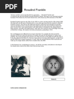 Rosalind Franklin Reading-Questions | PDF | Francis Crick | Nucleic Acids