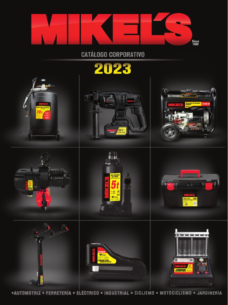 Catalogo Mikels | PDF | Motocicleta | Máquinas