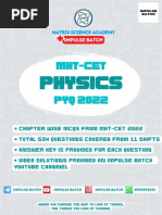 Intermediate Second Year Physics Blue Print | PDF | Electrodynamics ...